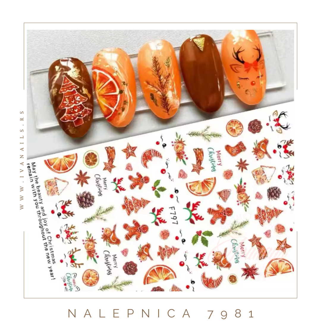 NALEPNICA 7981 - Ivanails cosmetic shop